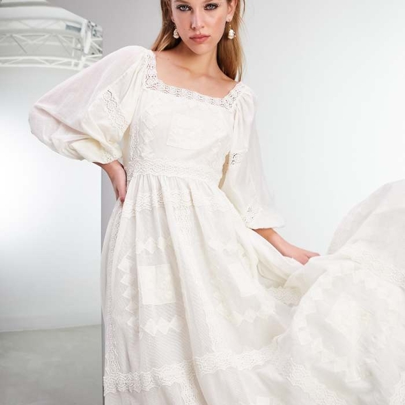 ASOS | Dresses | Asos Boho Lace Dress | Poshmark